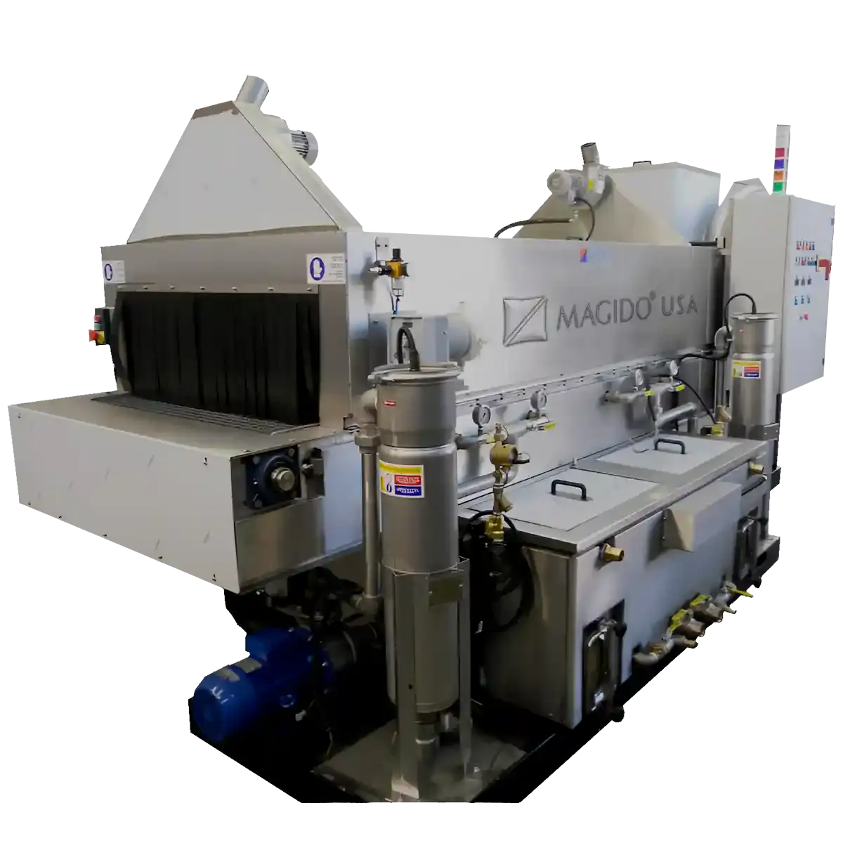 G1000/2 In-Line Belt Conveyor Parts Washer | Gold 2b Series | Magido ...