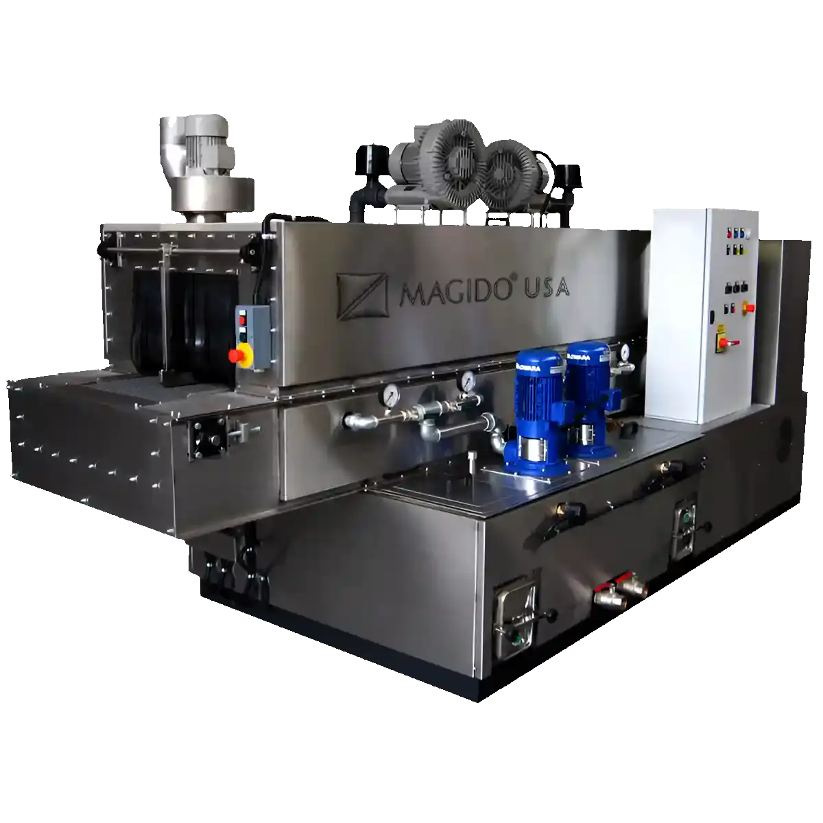 G500/2 In-Line Belt Conveyor Parts Washer | Gold 2b Series | Magido USA ...
